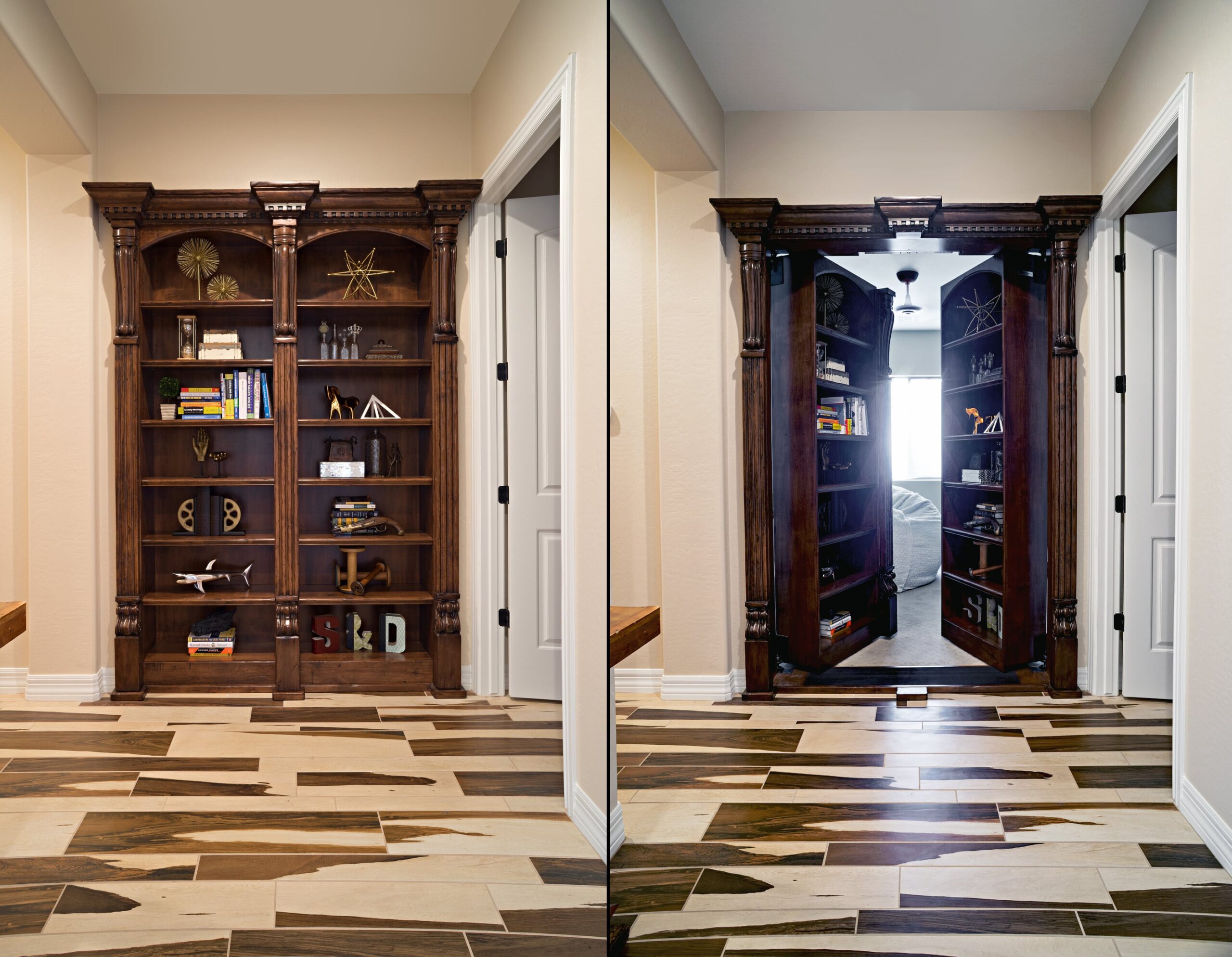 Crime Rates Rise, Protect Your Home With a Hidden Door